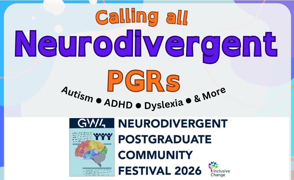 GW4 Neurodivergent PGR Community Festival 2026 - GW4